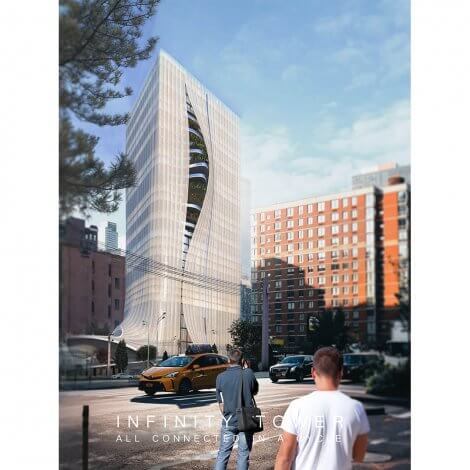 Infinity tower, - unbuiltarch,