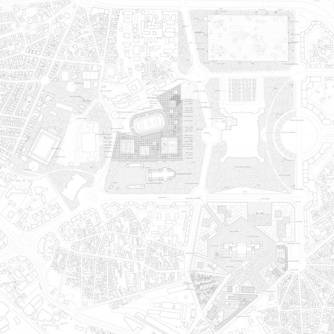 Grid Tower, - unbuiltarch,