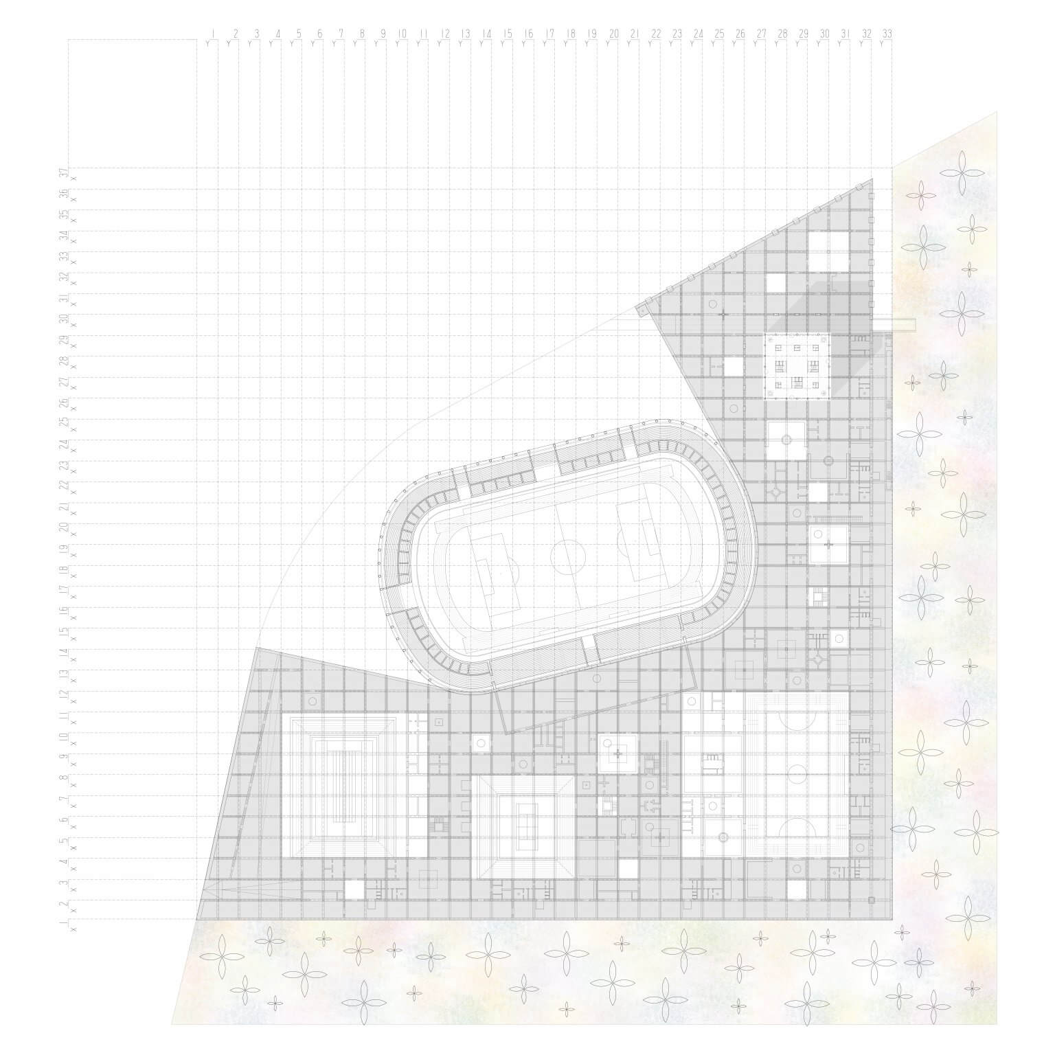 Grid Tower, - unbuiltarch,