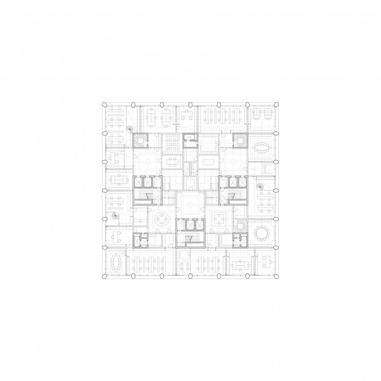 Grid Tower, - unbuiltarch,