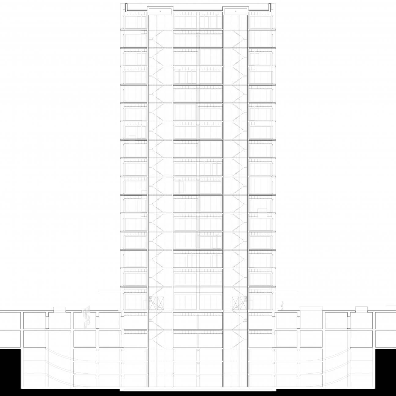 Grid Tower, - unbuiltarch,